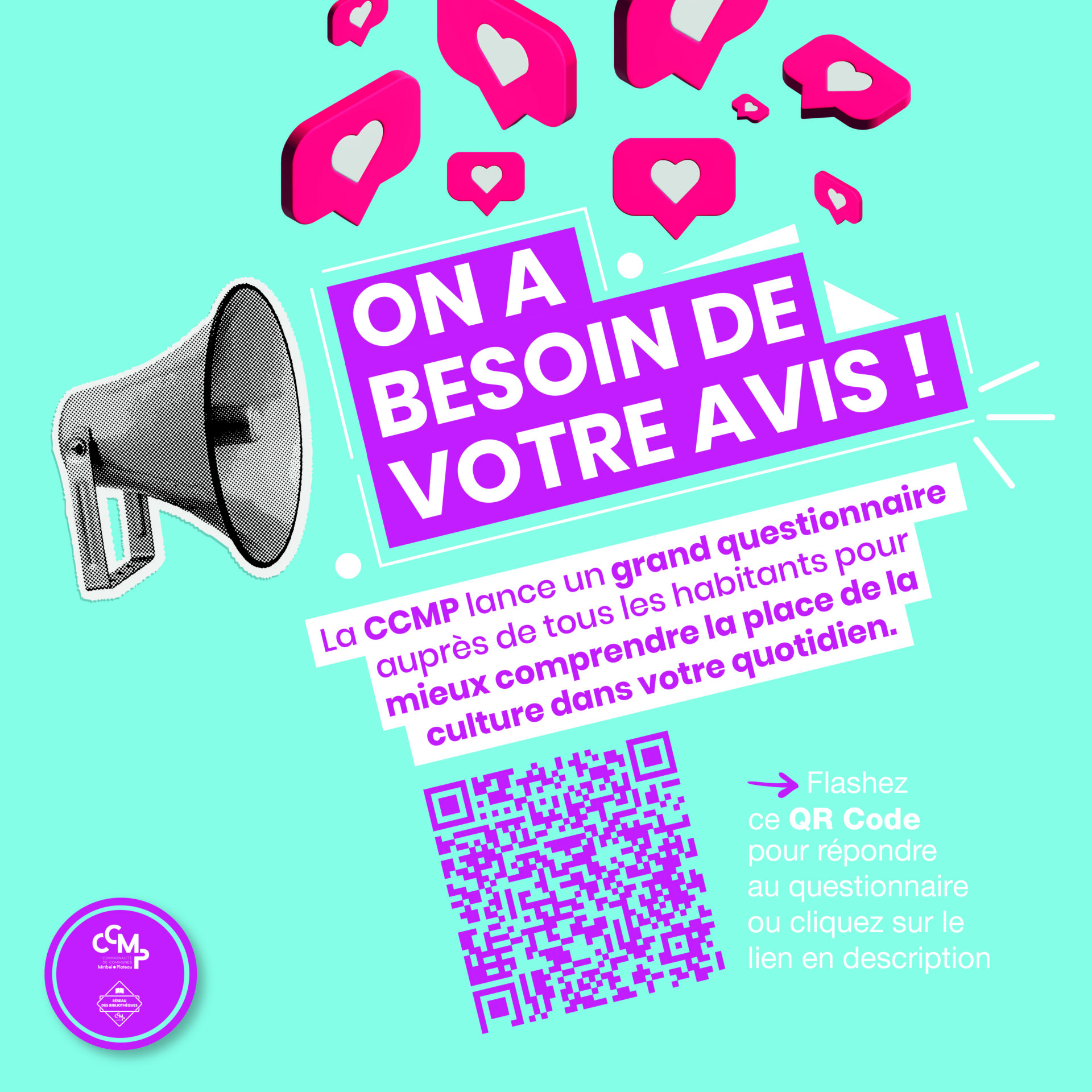 Questionnaire habitants : ce qu'il faut retenir - CCMP